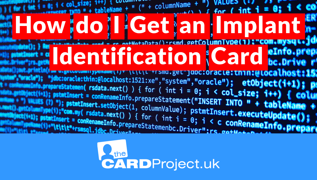 How do I Get an Implant Identification Card