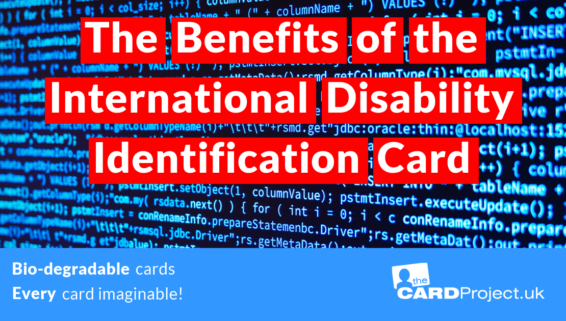 The Benefits of the International Disability Identification Card